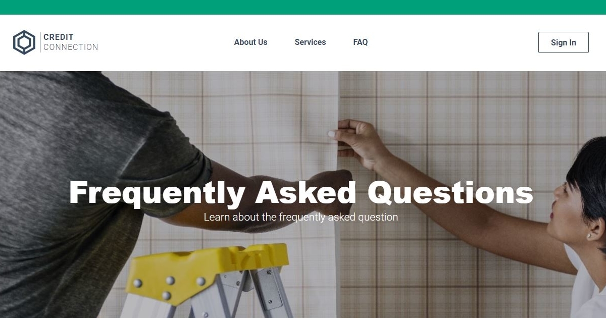 CreditConnection by CreditRegistry - FAQ